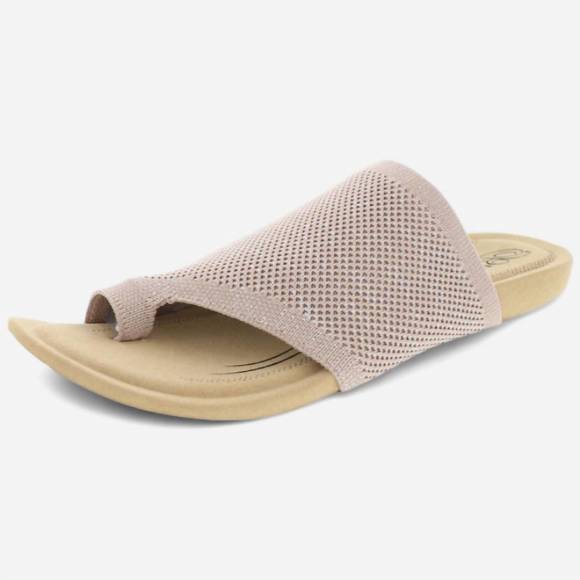 Biza | Shoes | New Biza Womens Lavish Stretch Sandal In Blush | Poshmark